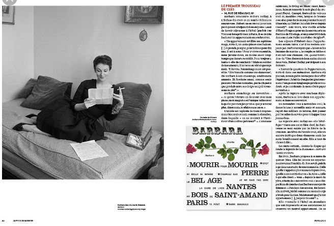 "Le Paris de Barbara" par Gilles Schlesser Parigramme éd. - Blog Annie ...